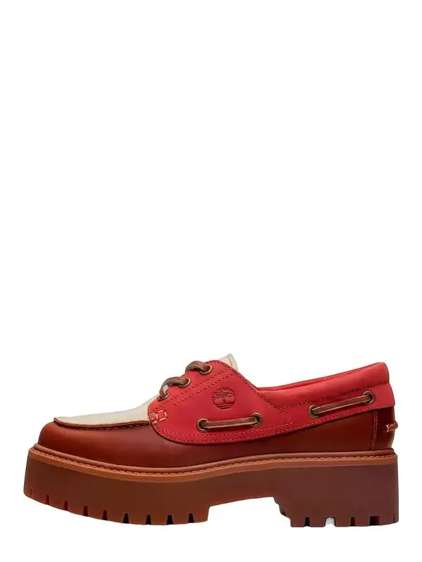 Timberland Stone Street Platform Boat Boots - Brown