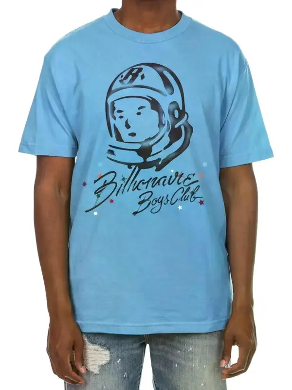 BILLIONAIRE BOYS CLUB Logo-print T-shirt - Blue