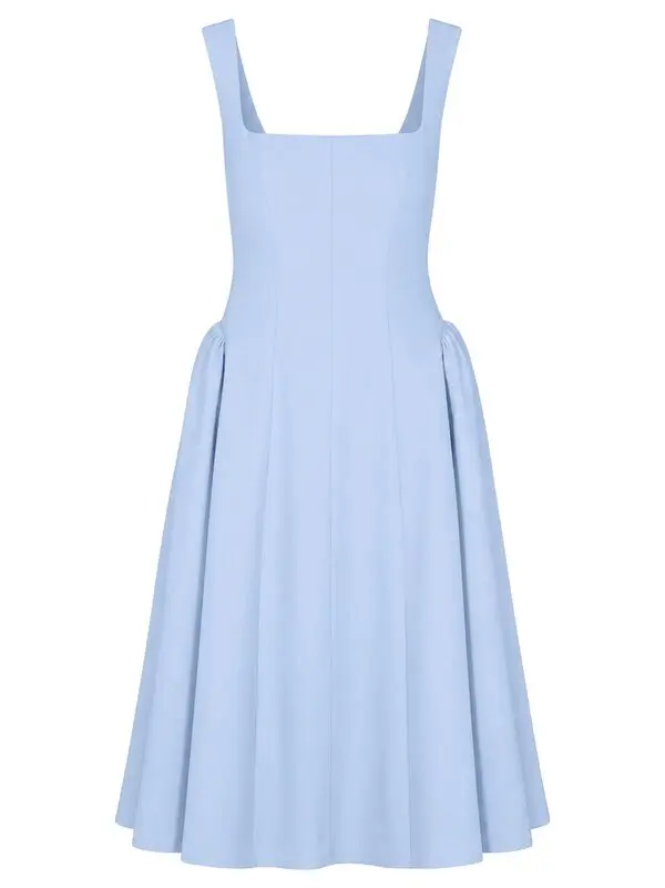 DELFI COLLECTIVE Madeline Midi Dress - Blue