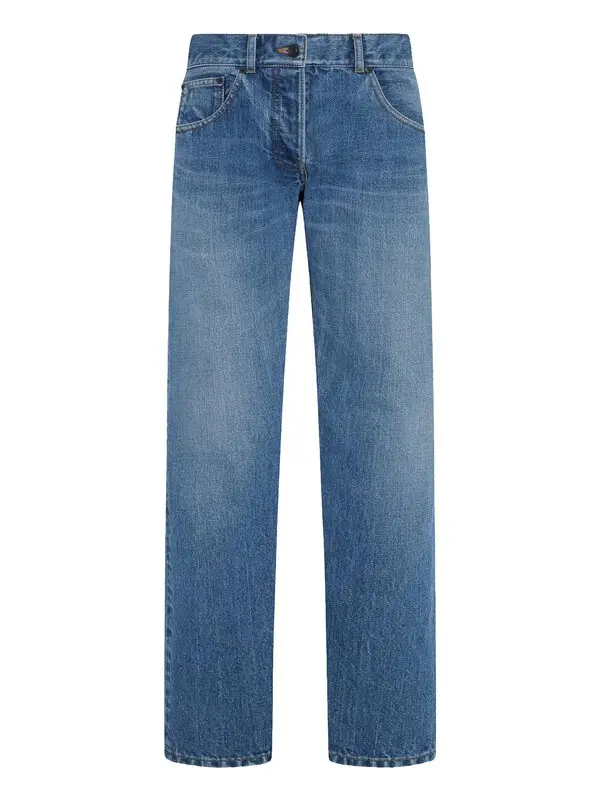 THE ROW Fima Straight-leg Jeans - Blue