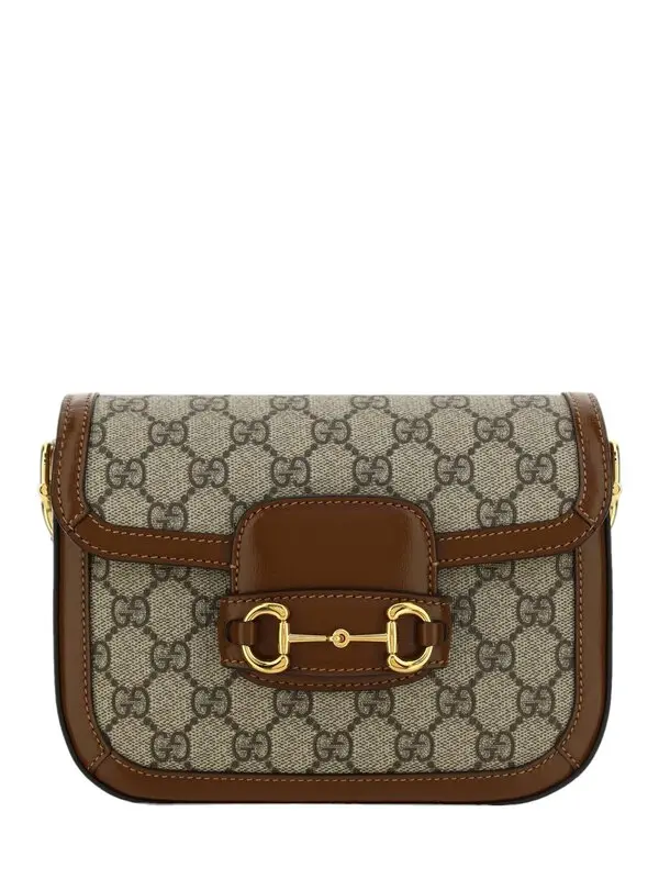 Gucci 1955 Mini Horsebit Shoulder Bag - Brown