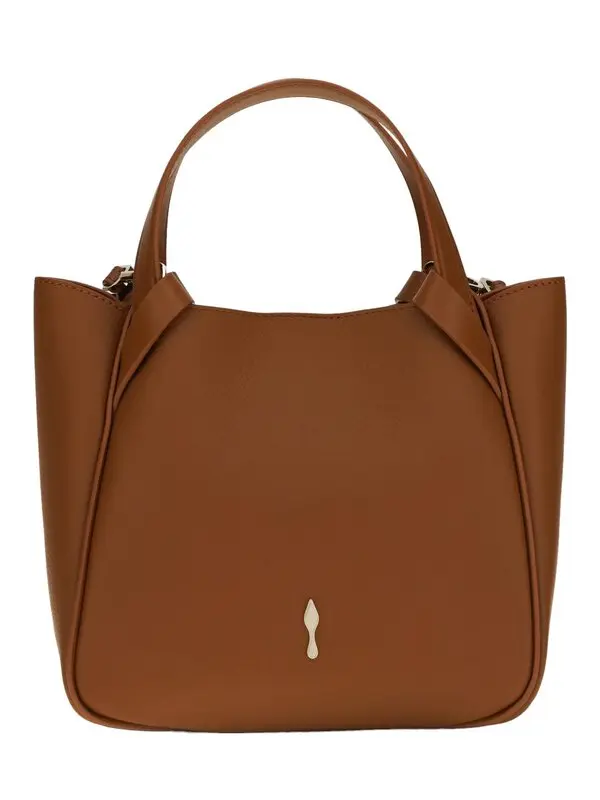 CHRISTIAN LOUBOUTIN Mini Bettina Tote - Brown