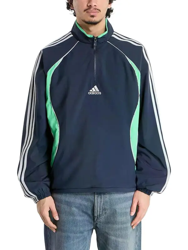 Adidas Teamgeist Half-zip Sweater - Blue