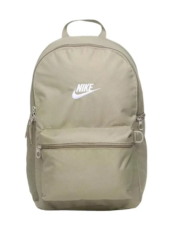 Nike Heritage Logo-print Backpack - Neutrals