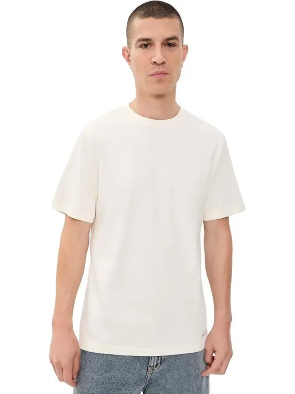 LES DEUX Plant T-shirt - Light Ivory