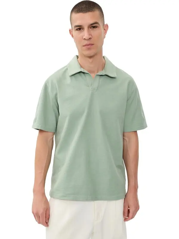 WAX LONDON Atwood Polo - Sage