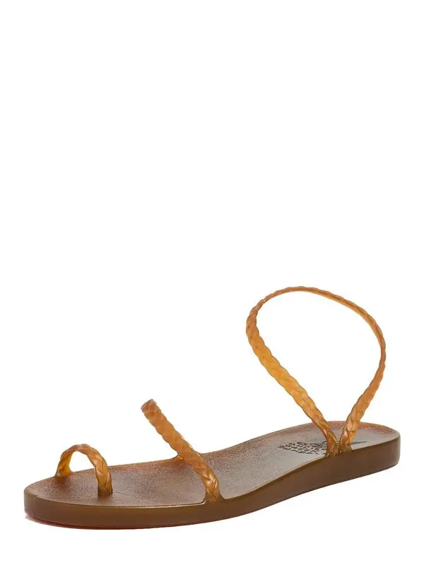 ANCIENT GREEK SANDALS Eleftheria Jelly Sandals - Caramel