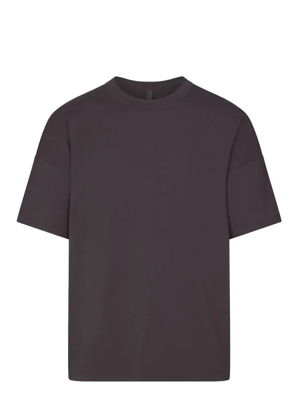 SKIMS Relaxed Cotton T-shirt - Brown
