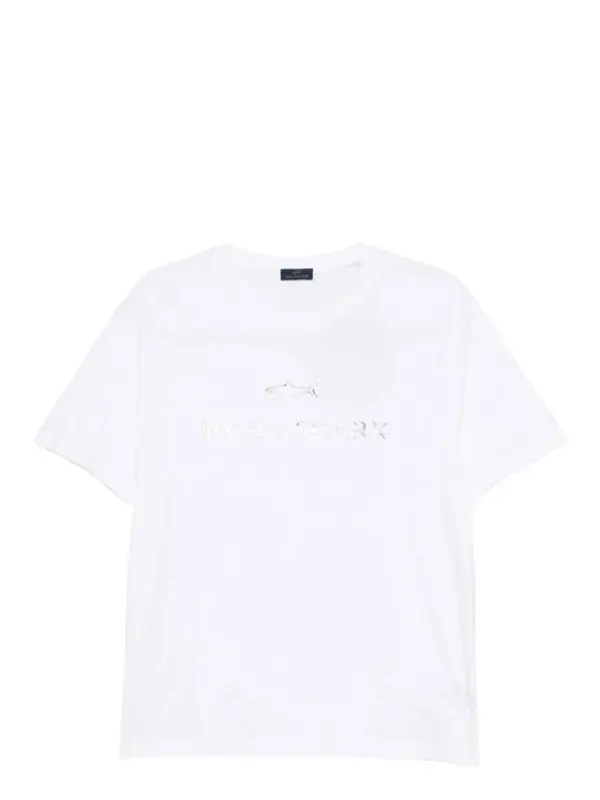 Paul & Shark Logo Print T-shirt - White