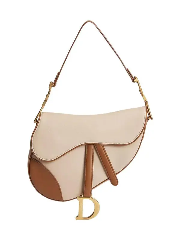 Dior Saddle Bag - Nude