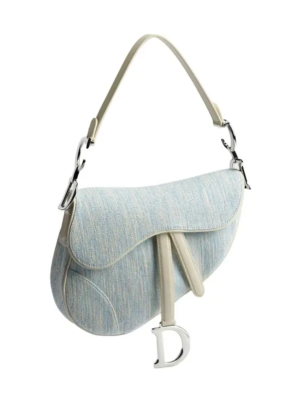 Dior Saddle Bag - Sky-blue