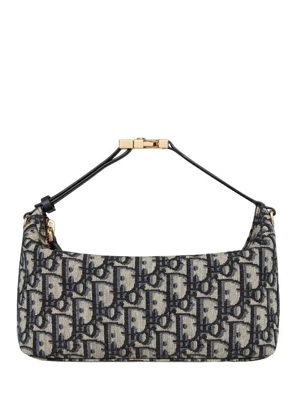 Dior Medium Travel Nomad Pouch - Black