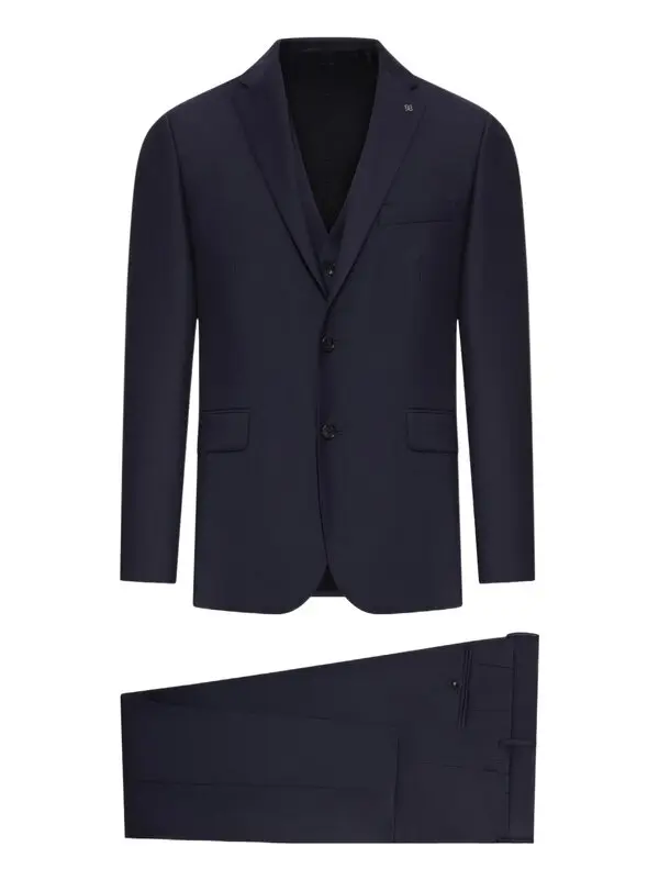 Tagliatore Logo-detail Suit - Black