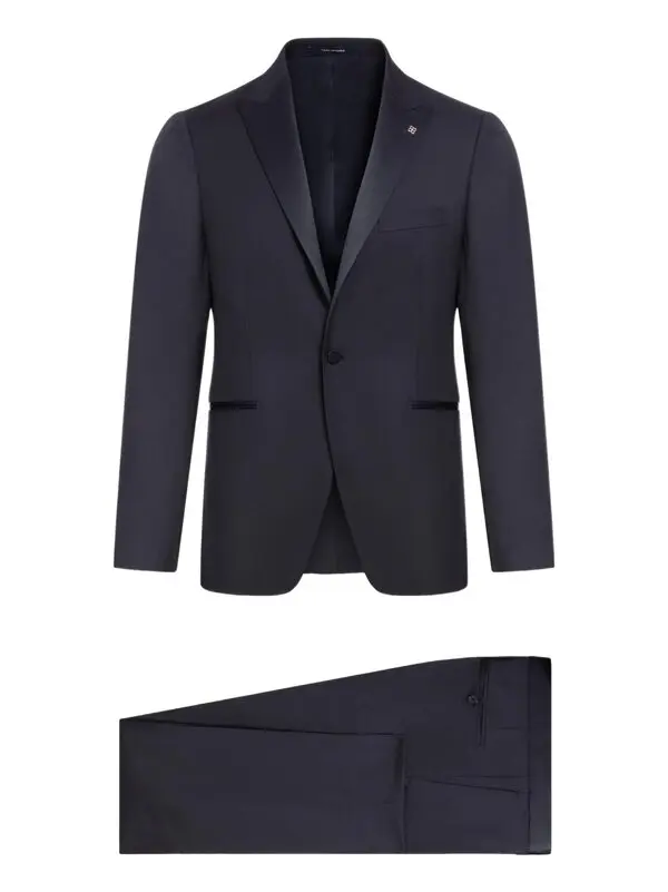 Tagliatore Three-piece Suit - Black