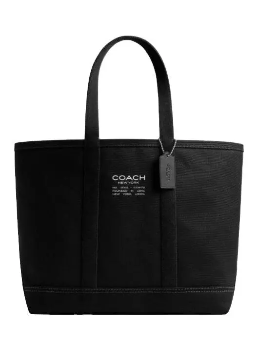 COACH Top Handle Tote Bag - Black