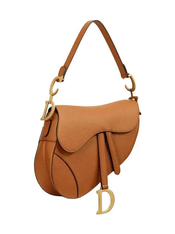 Dior Saddle Bag With Strap - Brown