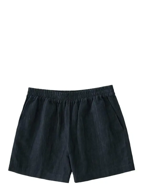 Studio Nicholson Elastic Waist Shorts - Indigo