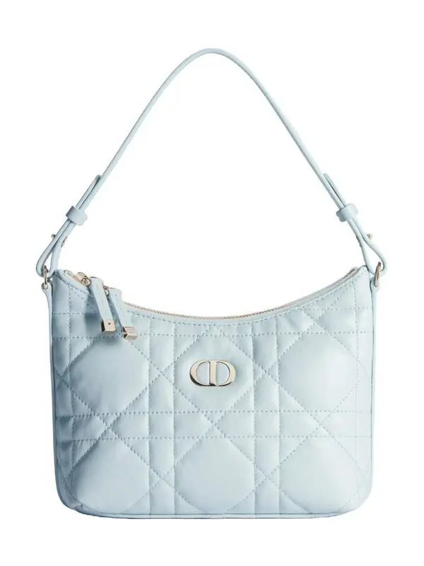 Dior Miss Caro Ling Mini Bag With Chain - White