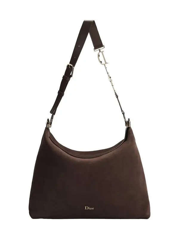 Dior Large Hobo Bag - Chocolate