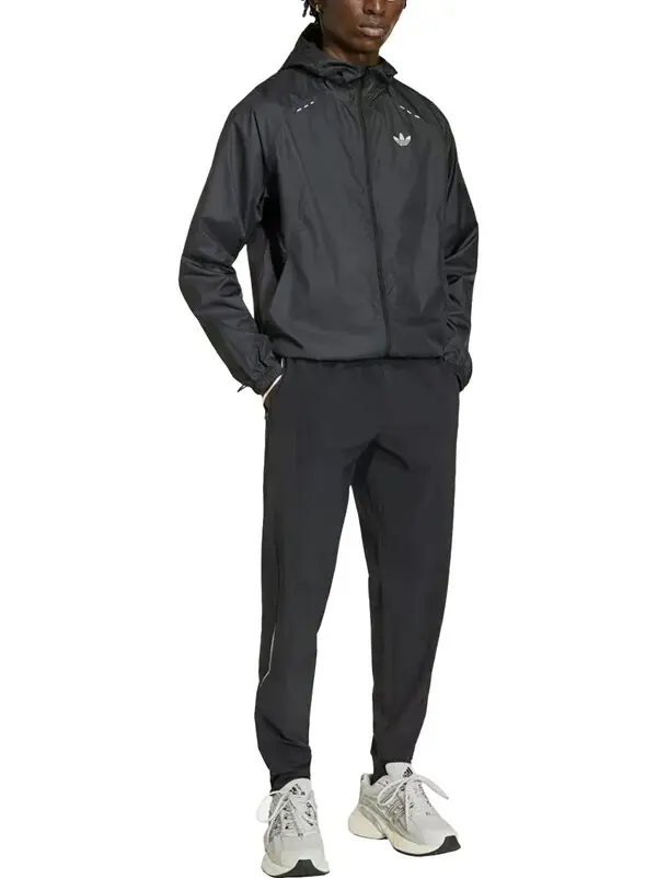 Adidas Tech Trefoil Essentials Track Pants - Black