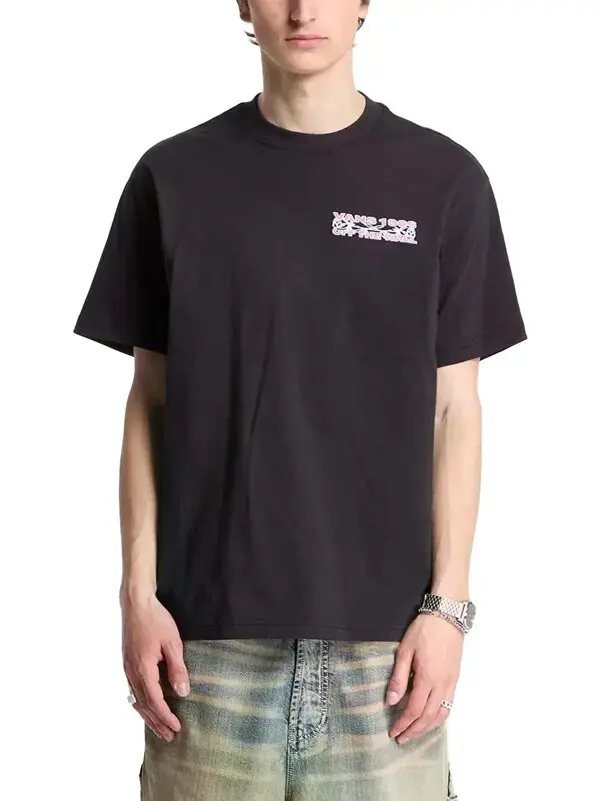 VANS Barb Plate Graphic-print Loose-fit T-shirt - Black