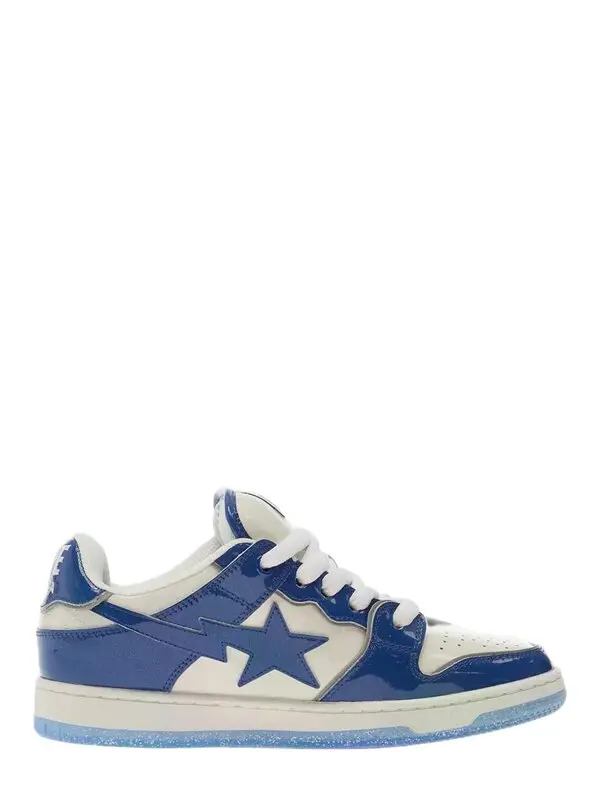 A BATHING APE Sk8 Sta Bold 1 Sneakers - Blue