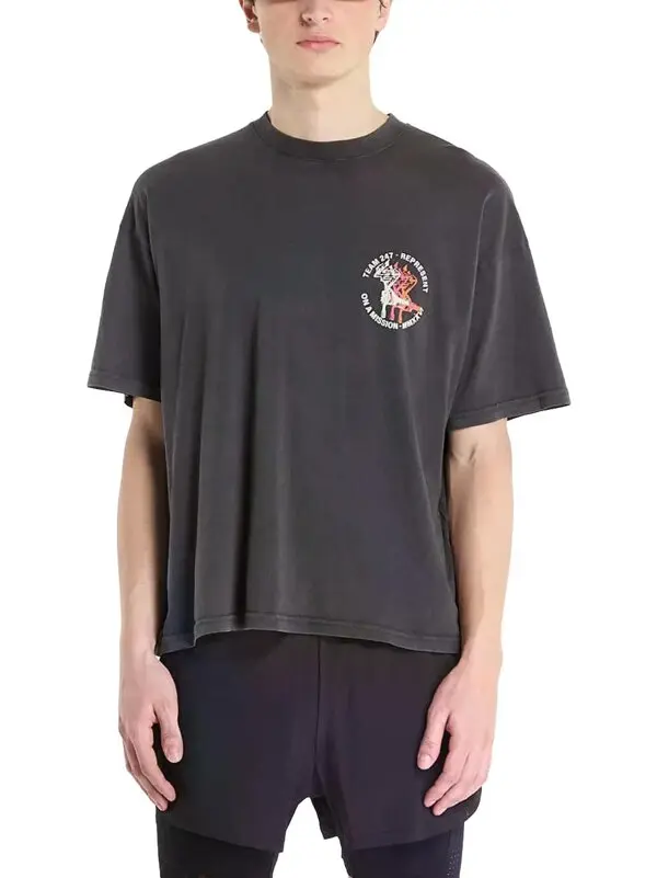REPRESENT 247 Torch Graphic T-shirt - Grey