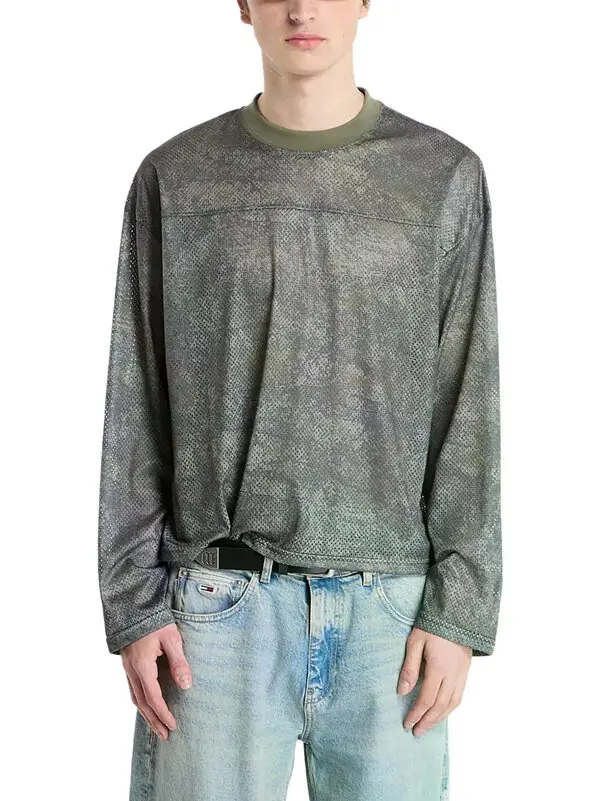 WASTED Swarm Mesh Sweater - Grey