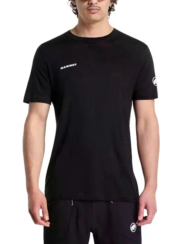 MAMMUT Fl Logo-print T-shirt - Black