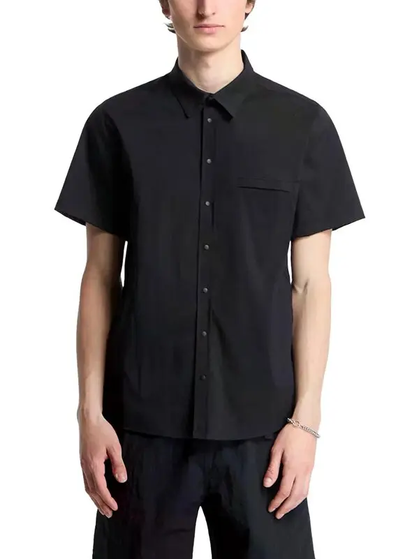 TILAK Knight Short-sleeves Shirt - Black