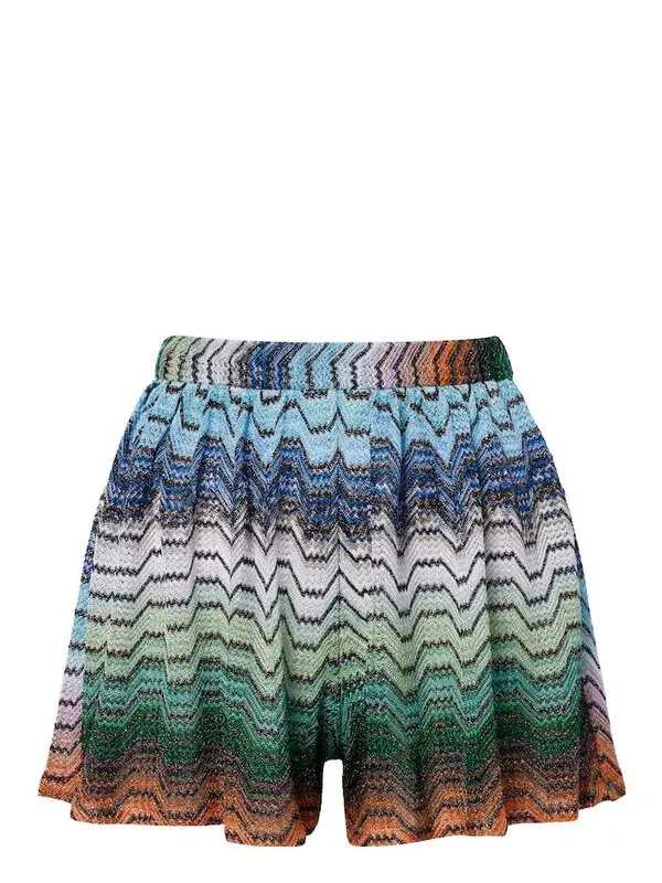 Missoni Metallic Miniskirt - Multicoloured