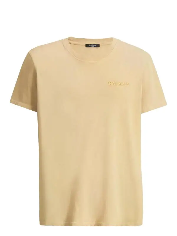 Balmain Embroidered Vintage T-shirt - Neutrals
