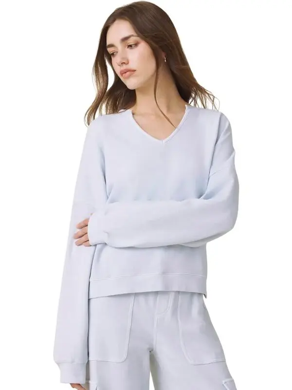 Splendid Alessia Pullover - Bleached Indigo