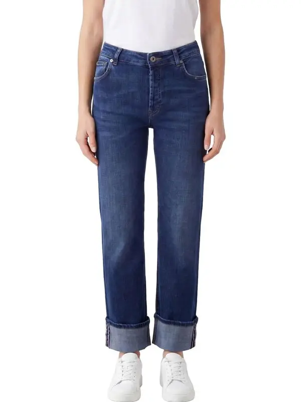 Liu Jo Skinny Jeans In Stretch Cotton - Denim