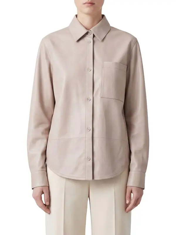 Loewe Leather Shirt - Pink