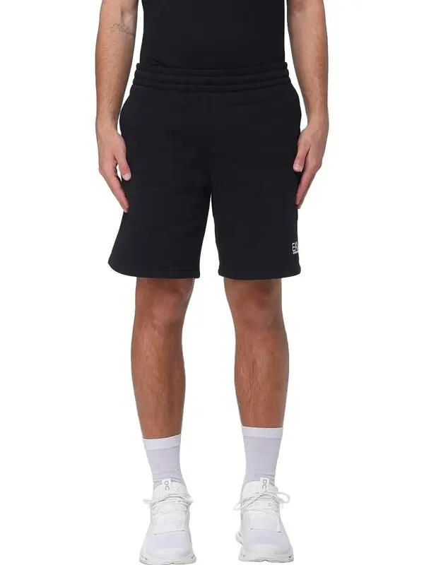 EA7 Logo Shorts - Black