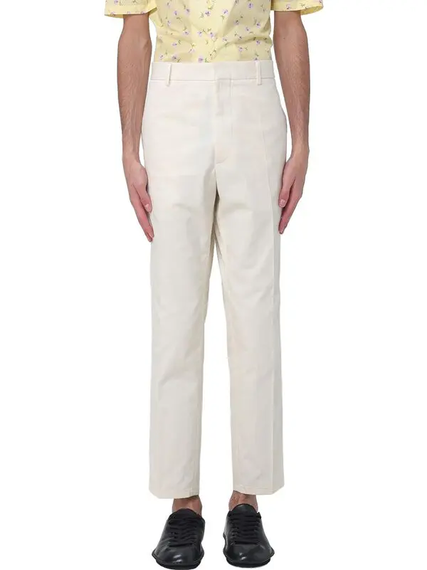 JIL SANDER Tailored Trousers - White