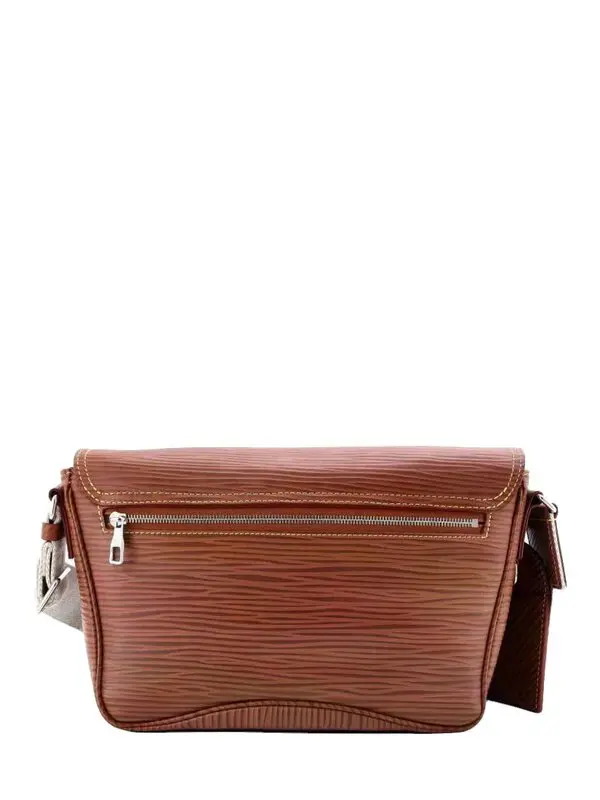 LOUIS VUITTON Montsouris Messenger Bag Epi Leather - Brown