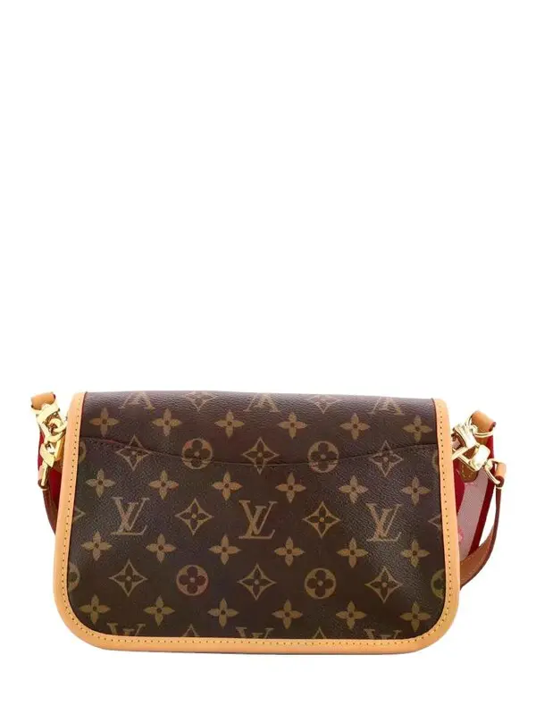 LOUIS VUITTON Monogram Canvas Diane Nm Crossbody Bag - Brown