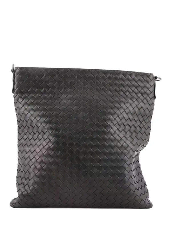 Bottega Veneta Intrecciato Nappa Medium Messenger Bag - Brown