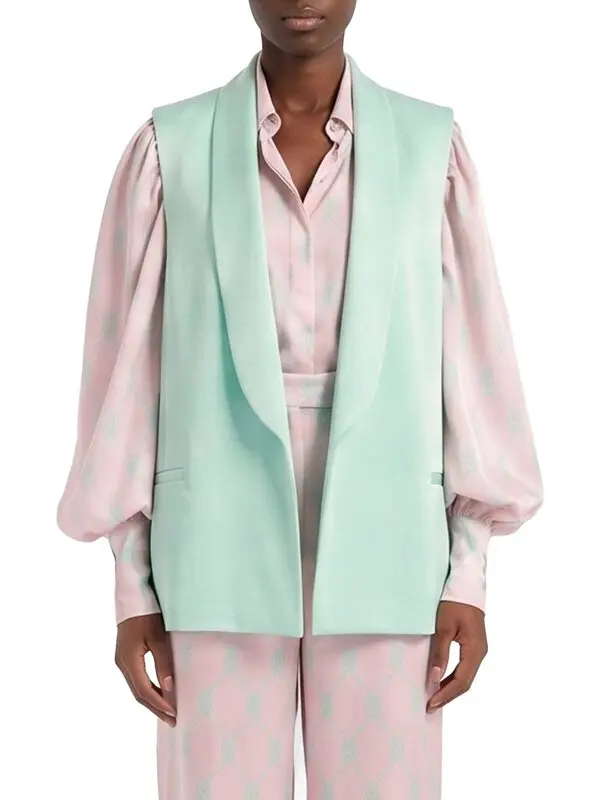 GENNY Tailored Waistcoat - Mint