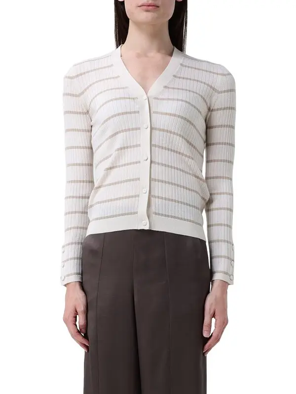 Max Mara Pedale Cashmere And Silk Blend Cardigan - Ivory