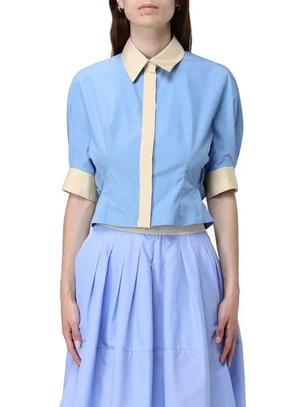 Marni Cotton Shirt - Gnawed Blue