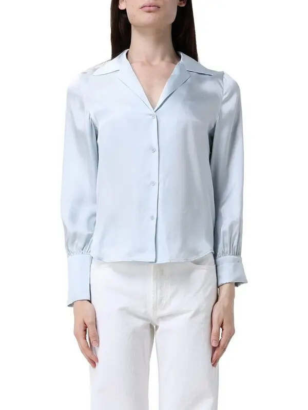 ANINE BING Classic Collar Shirt - Blue
