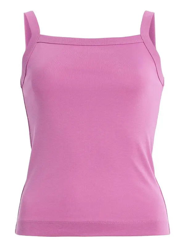 FLORE FLORE May Cotton Camisole Top - Pink