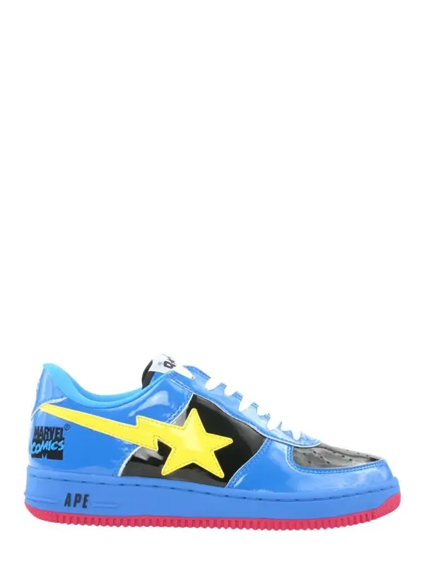 A BATHING APE Marvel Comics X Sta Fs-001 Low 'cyclops' Sneakers - Black
