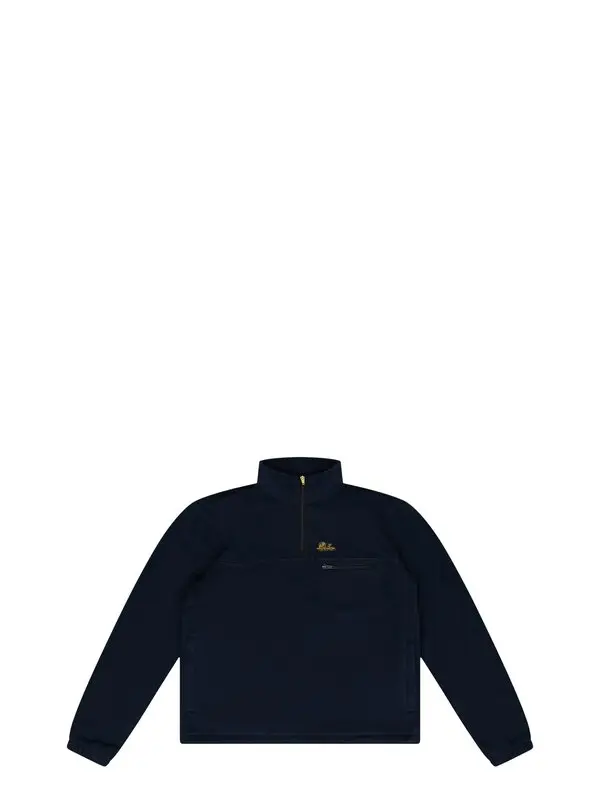 Aimé Leon Dore Quarter Zip Fleece Pullover - Blue