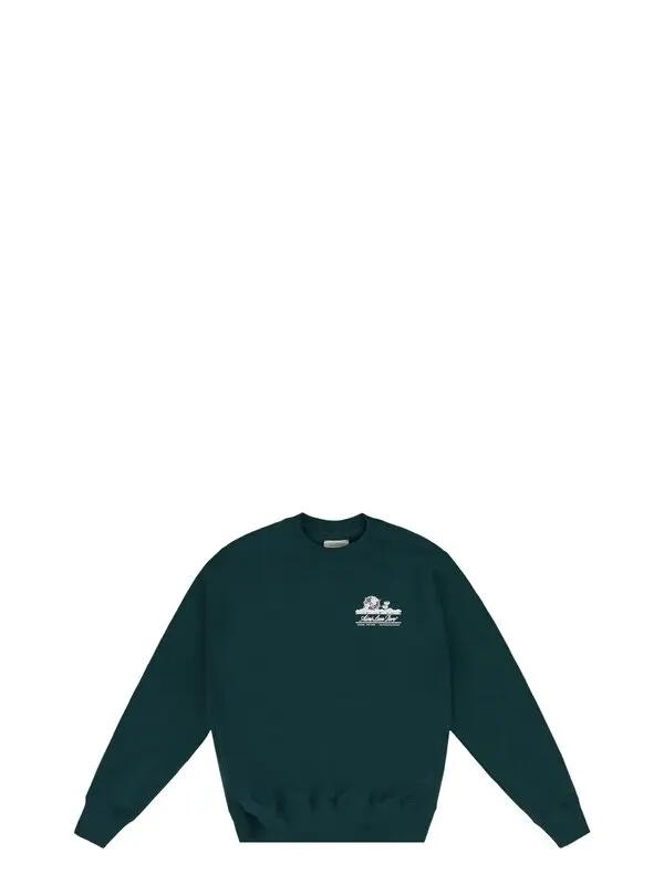 Aimé Leon Dore Unisphere Crewneck Sweatshirt - Green