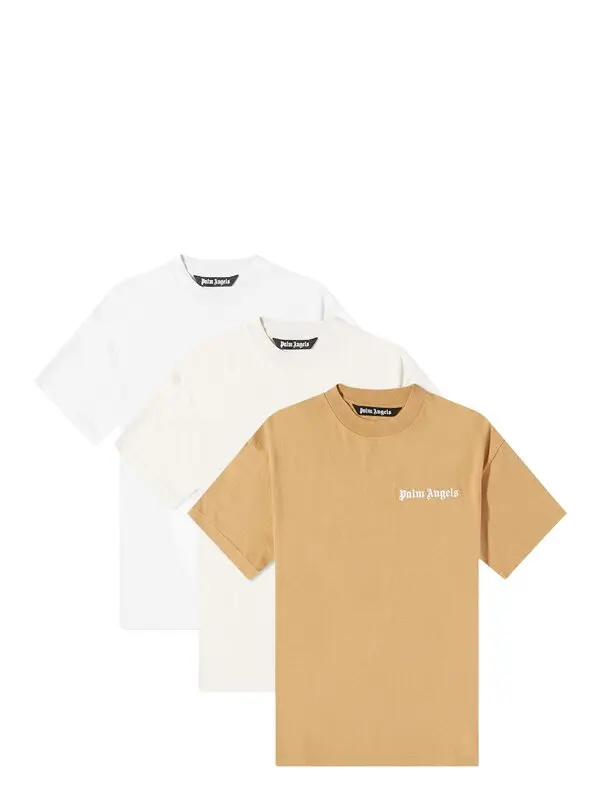 Palm Angels Classic Fit T-shirt Tripack - Multicolor