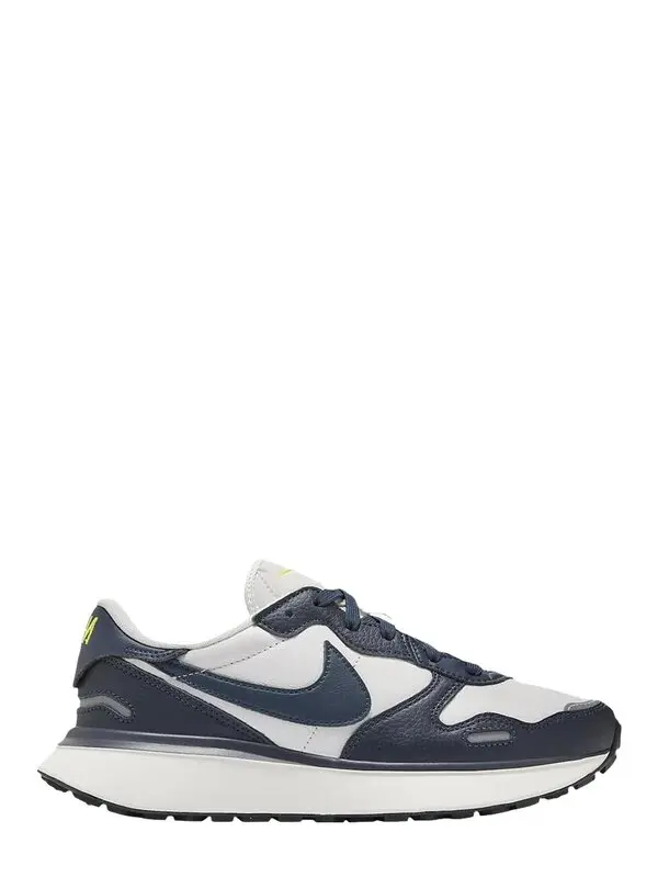 Nike Wmns Phoenix Waffle Lth Sneakers - Blue